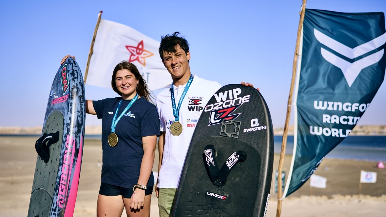 WingFoil Racing World Cup 2025: Mathis Ghio and Maddalena Spanu secure ...